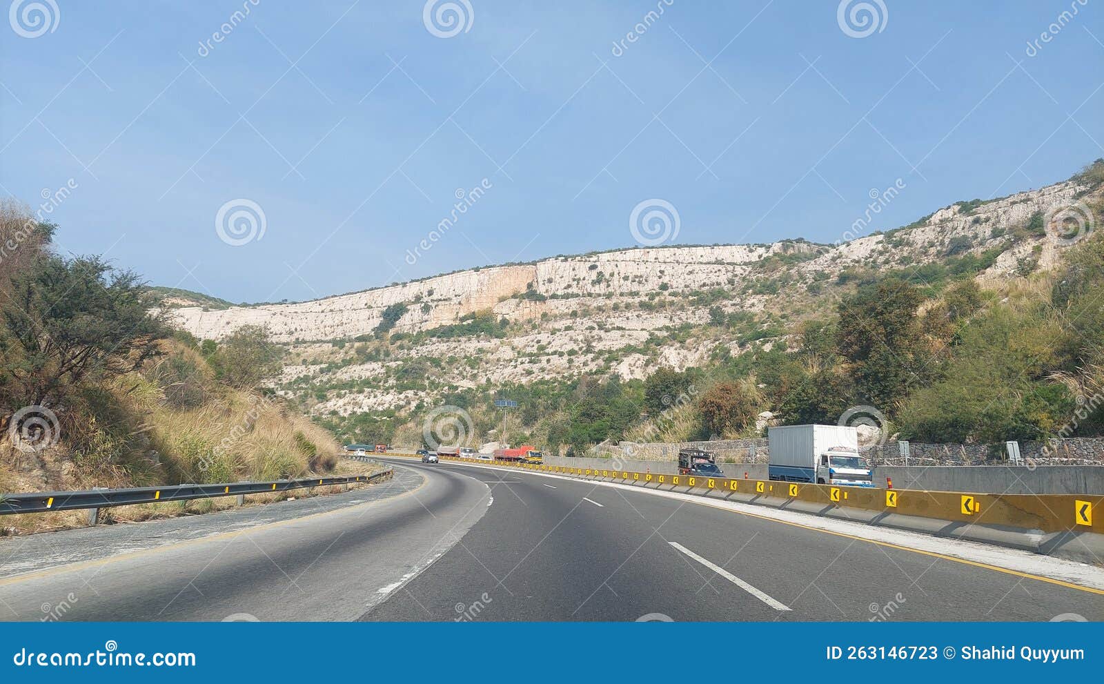 Islamabad Lahore Motorway Salt Range Stock Image - Image of ...