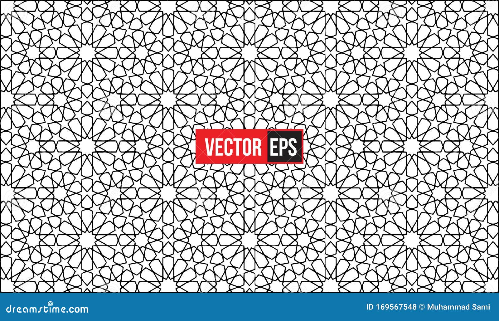 Islamic abstract pattern stock vector. Illustration of decoration ...