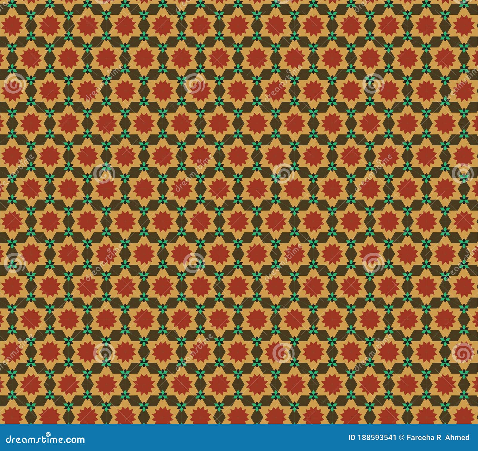 Islamic Arabesque Geometric Arabic Pattern As Wallpaper Background ...