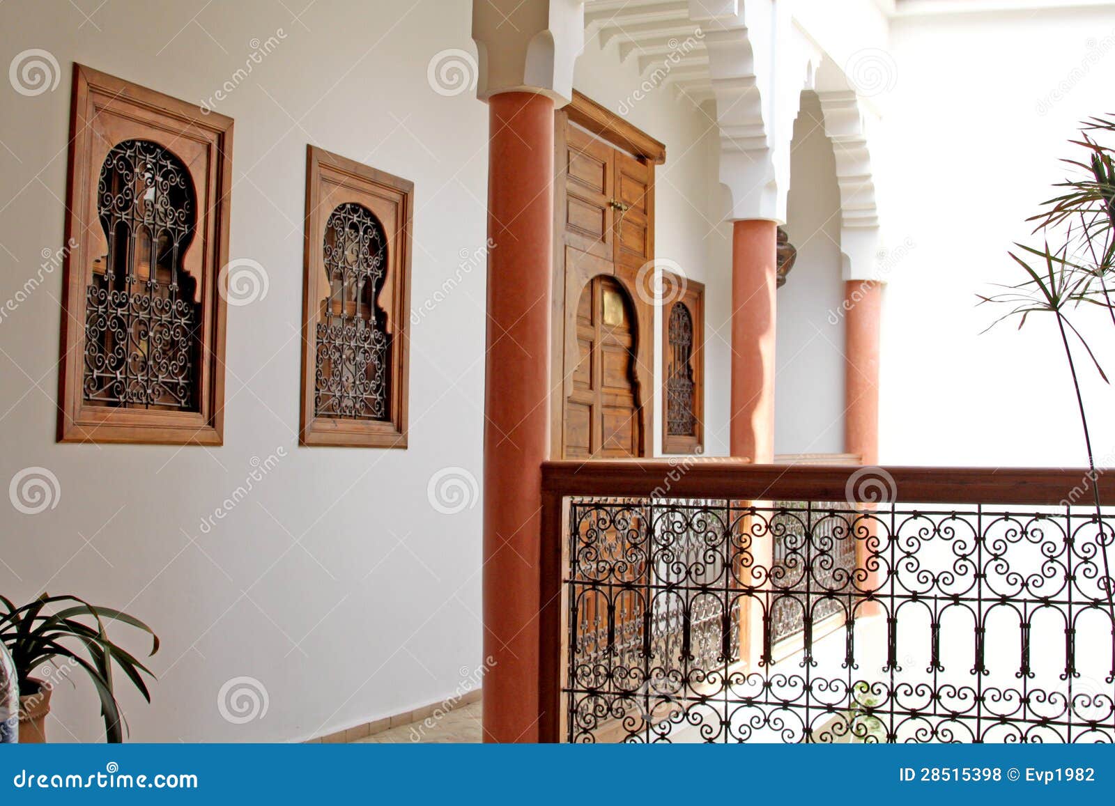 Islamic Arabian Indoor Architecture Stock Photo - Image of arabic ...