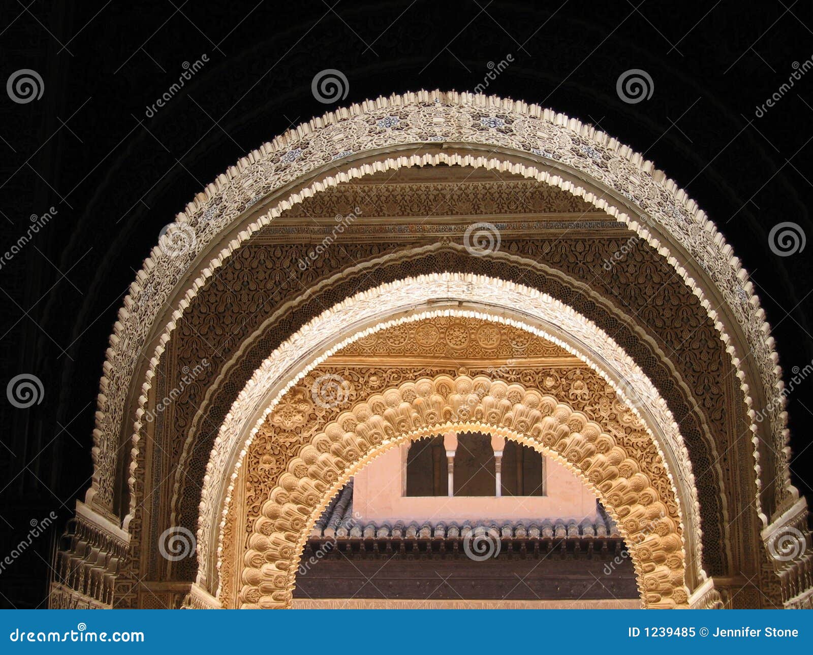 Islamic Arch stock image. Image of arab, islam, palace - 1239485