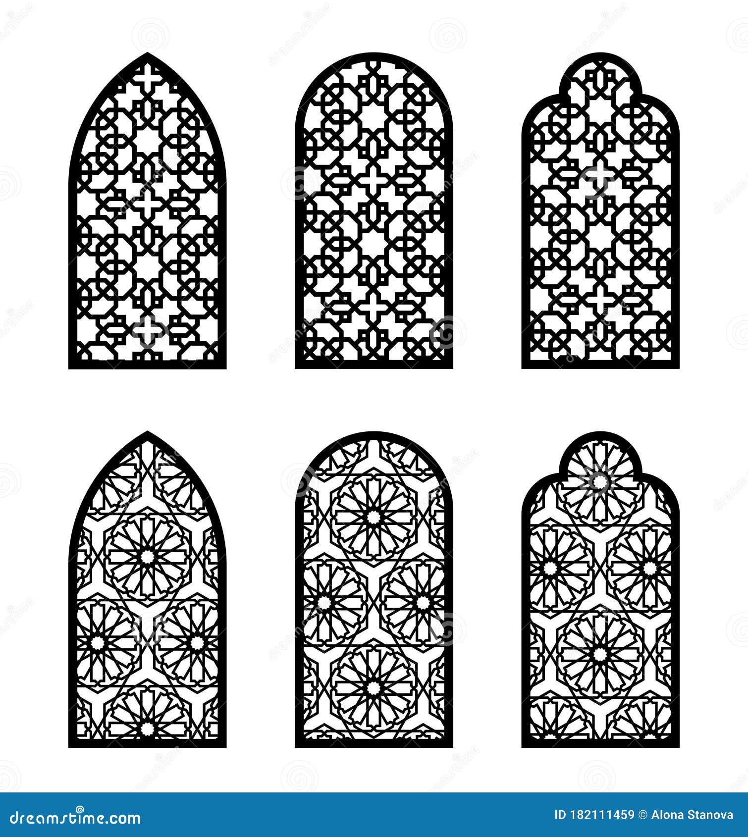 Mehrab Of Mosque Vector