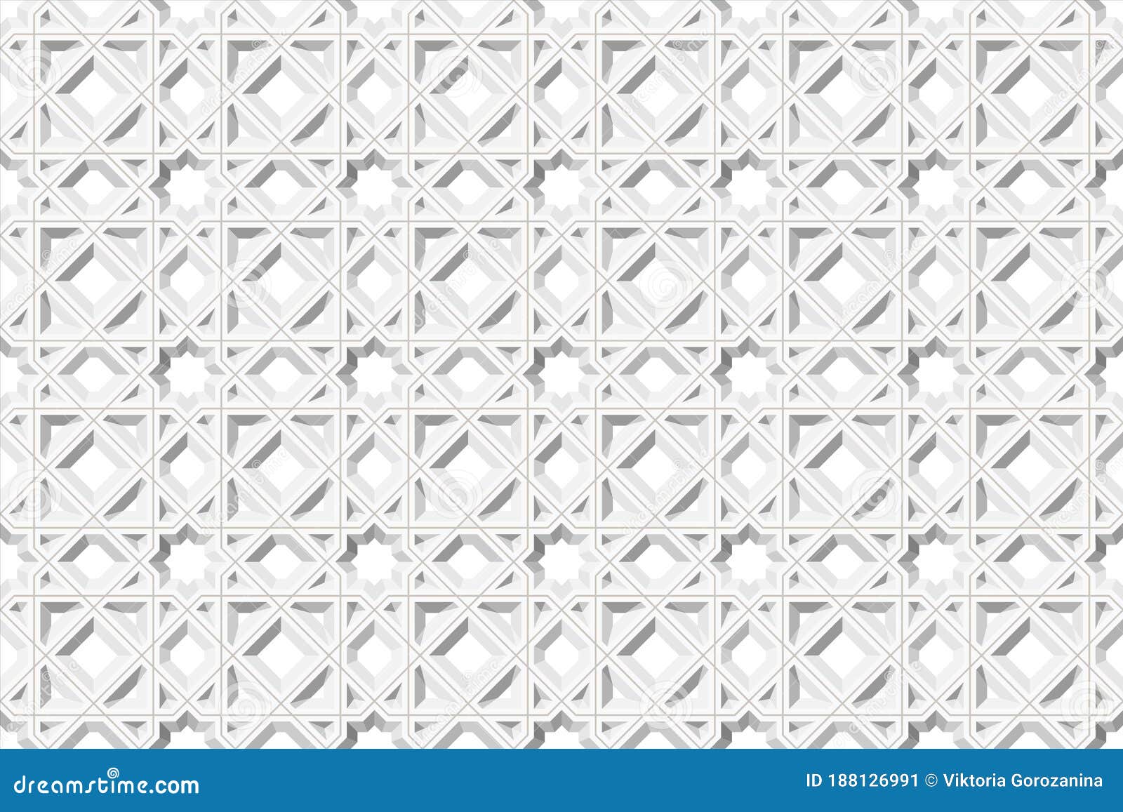 Islamic Architecture Classic Pattern Vector. Traditional Decor Graphic ...