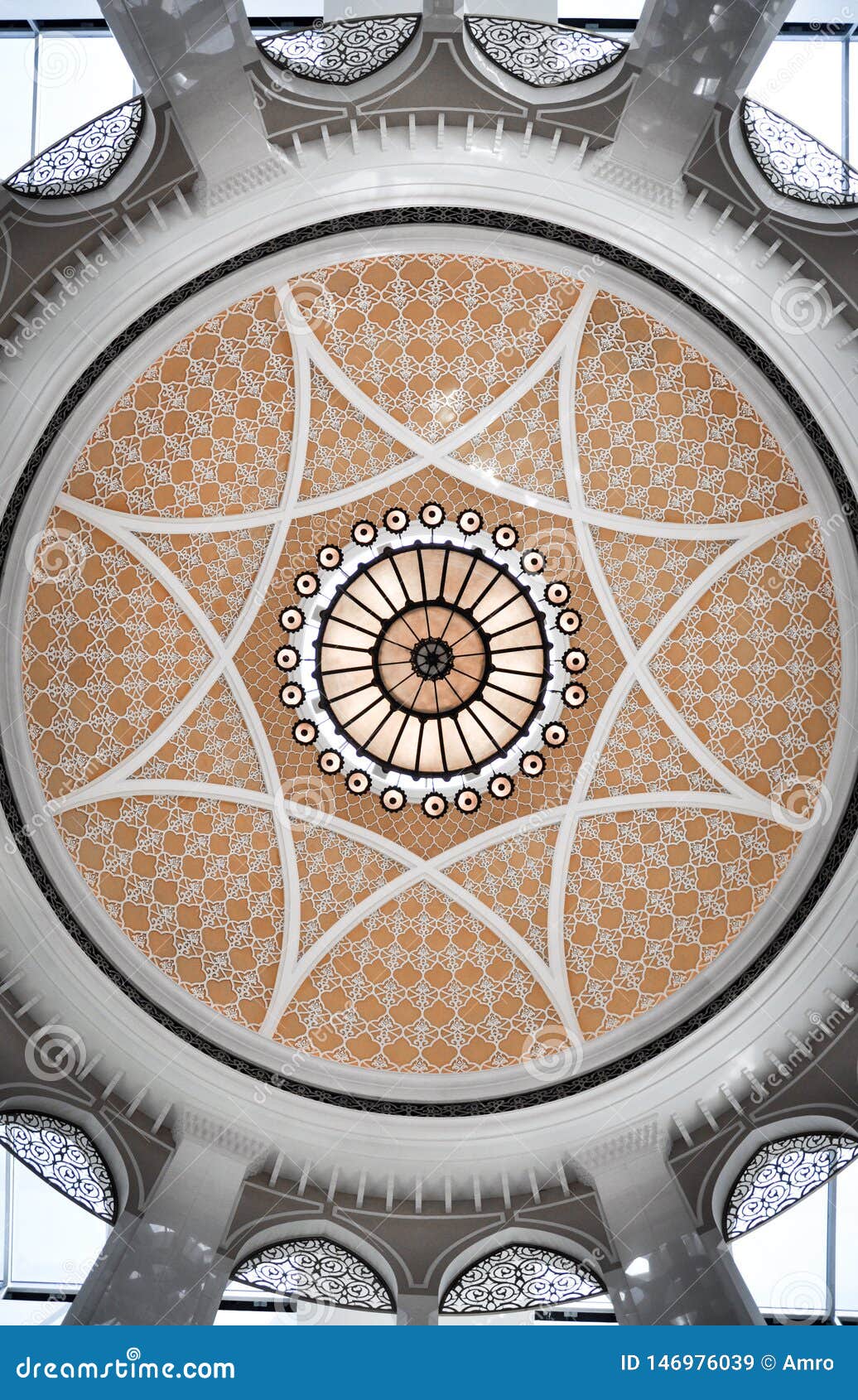 Islamic Architecture the Dome Stock Image - Image of architecture ...