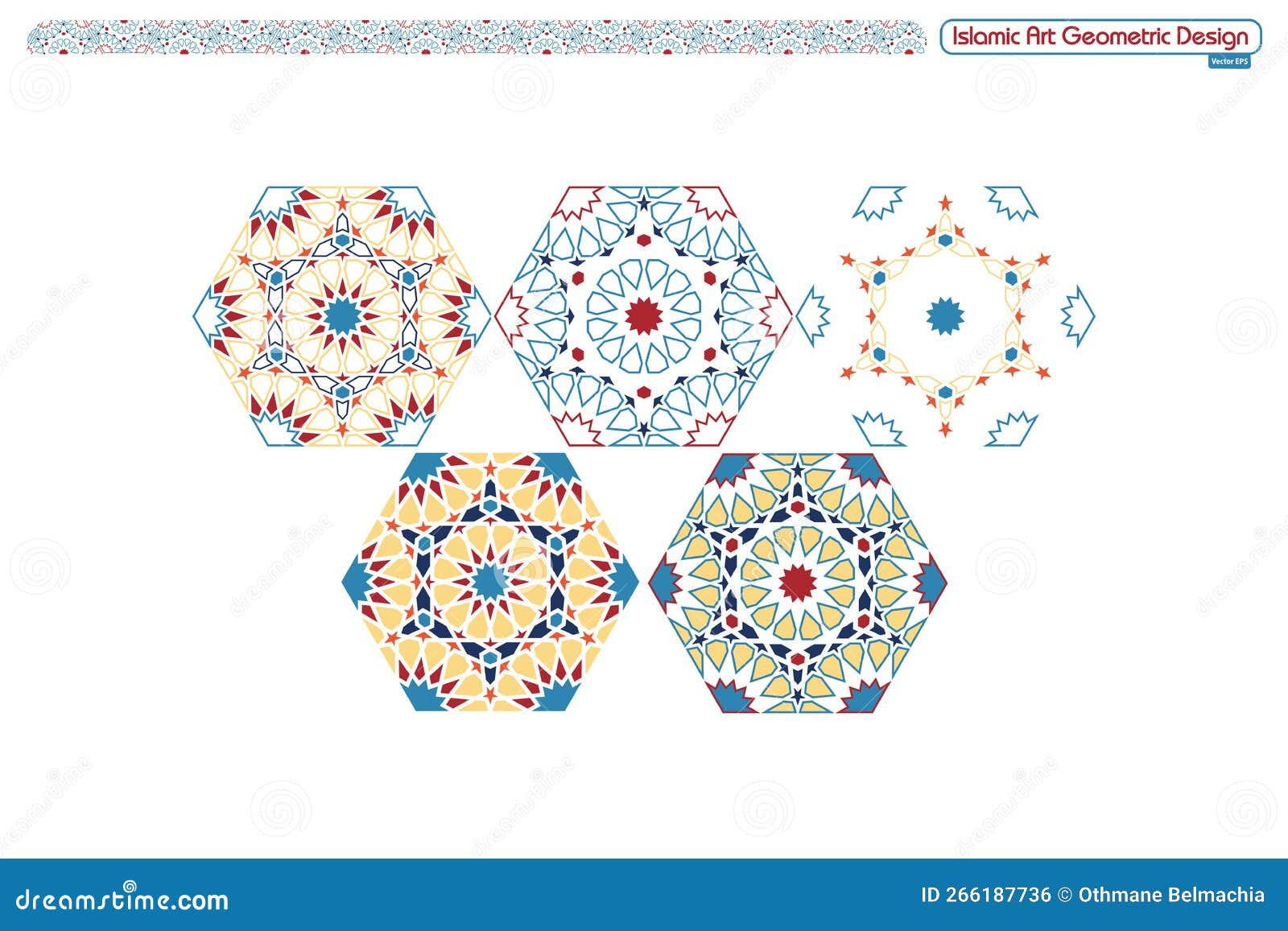 Islamic Art Geometric Design Graphics Vectors Stock Vector ...