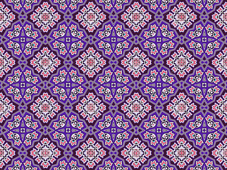 Islamic Art Pattern and Geometric Background Stock Image - Image of ...