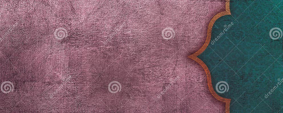 Islamic Background with Frame and Patterns Stock Image - Image of petal ...