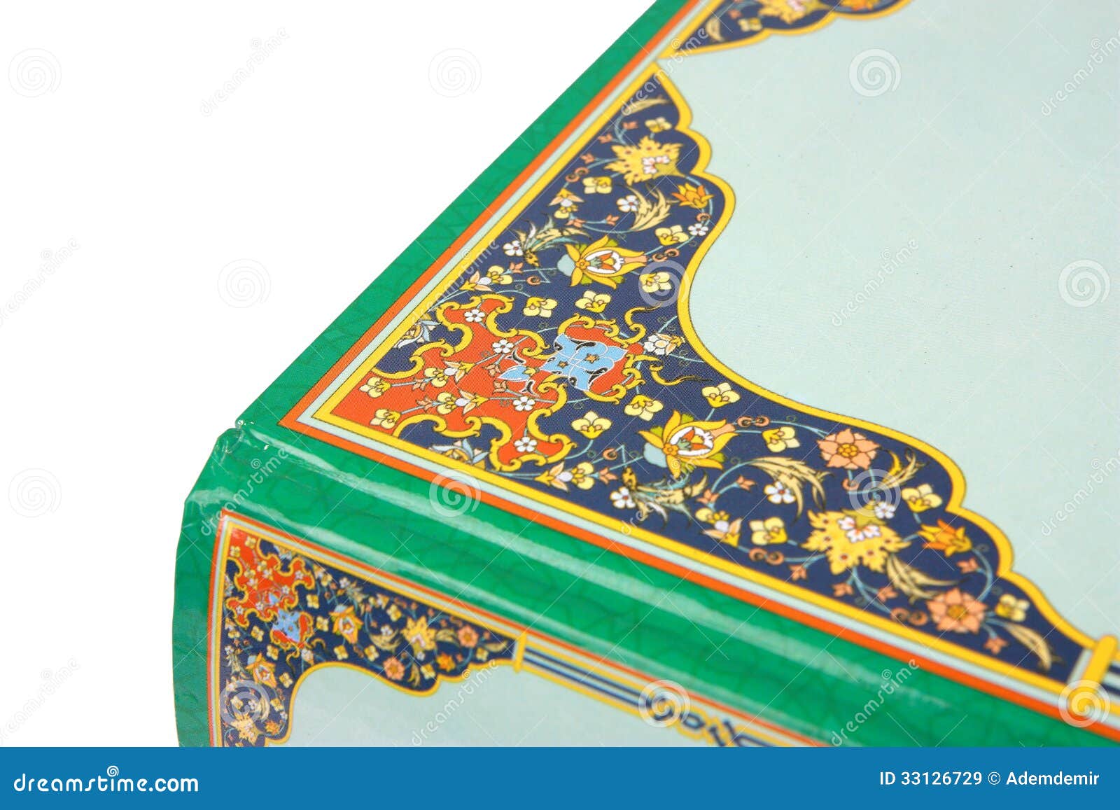 Islamic Book Holy Quran And Beads On Withe Background Stock Photography ...