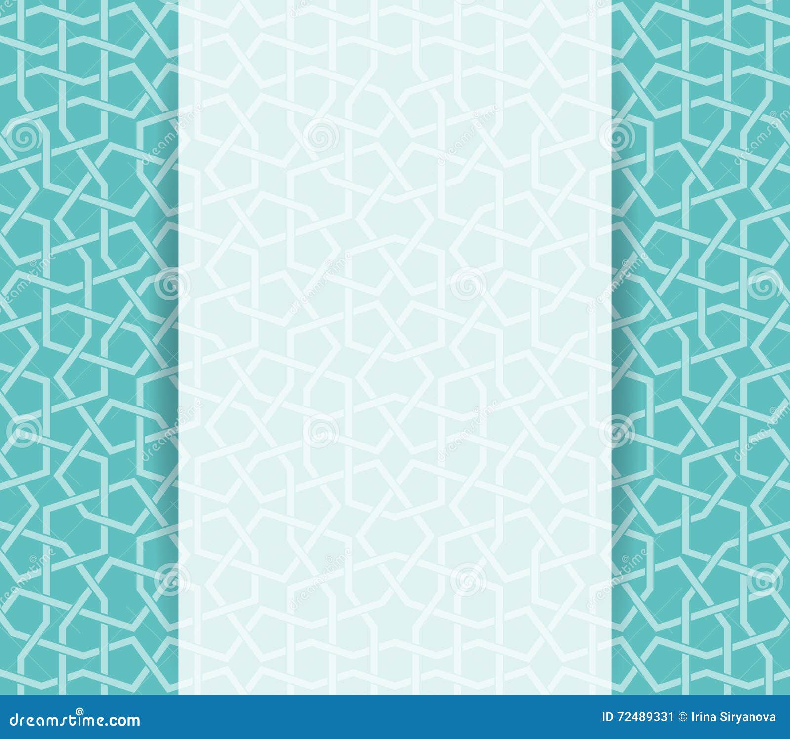 Islamic brochure vector stock vector. Illustration of ethnic - 72489331