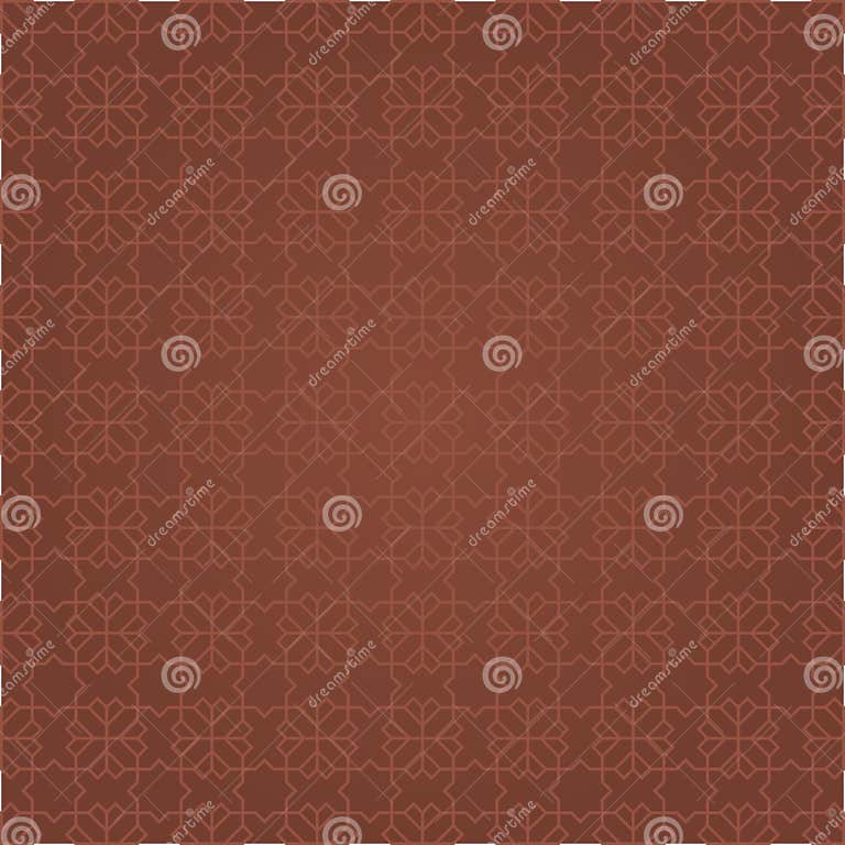 Islamic Brown Pattern Vector Background Seamless Design Ideal for ...