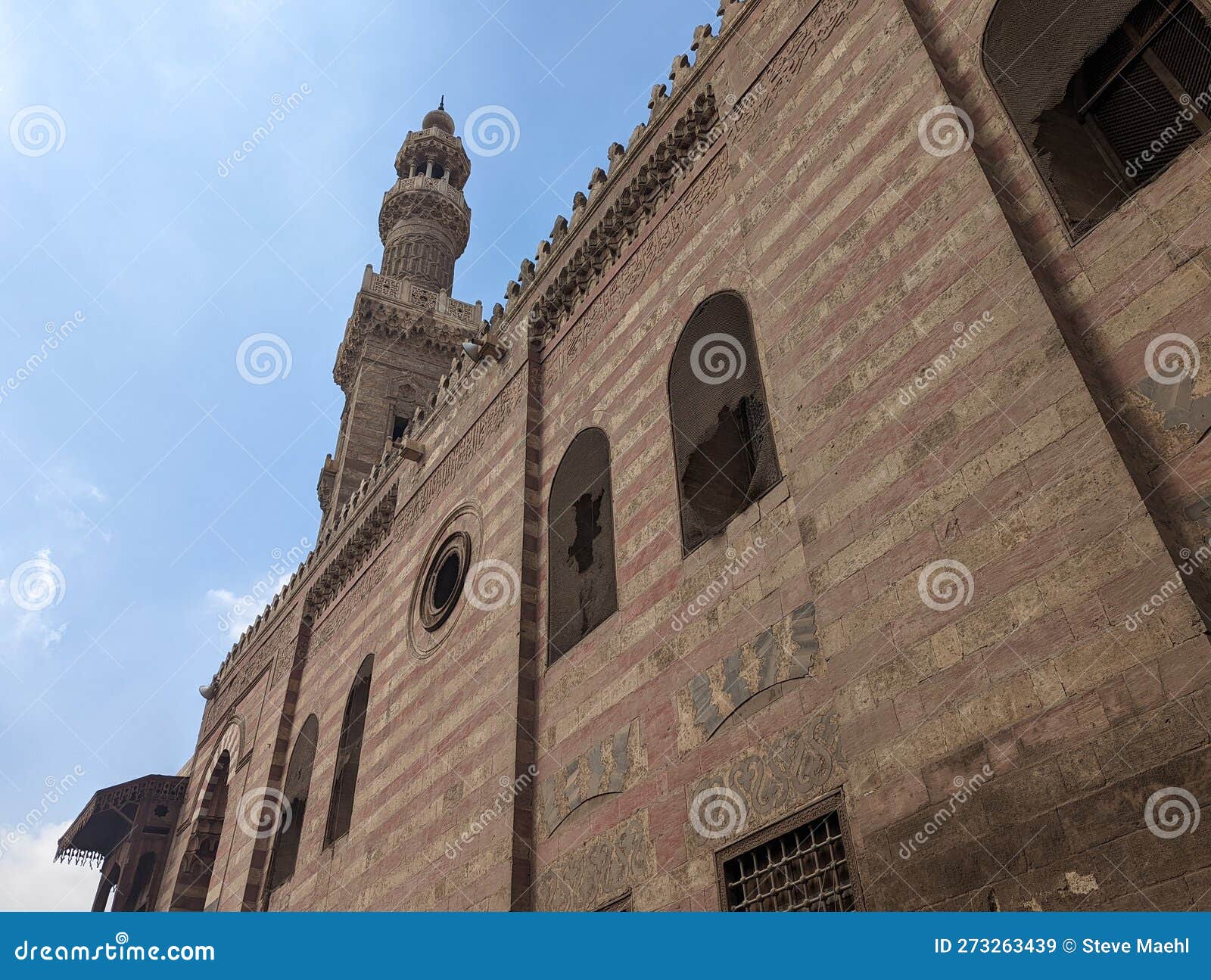 Islamic Cairo stock image. Image of church, castle, history - 273263439