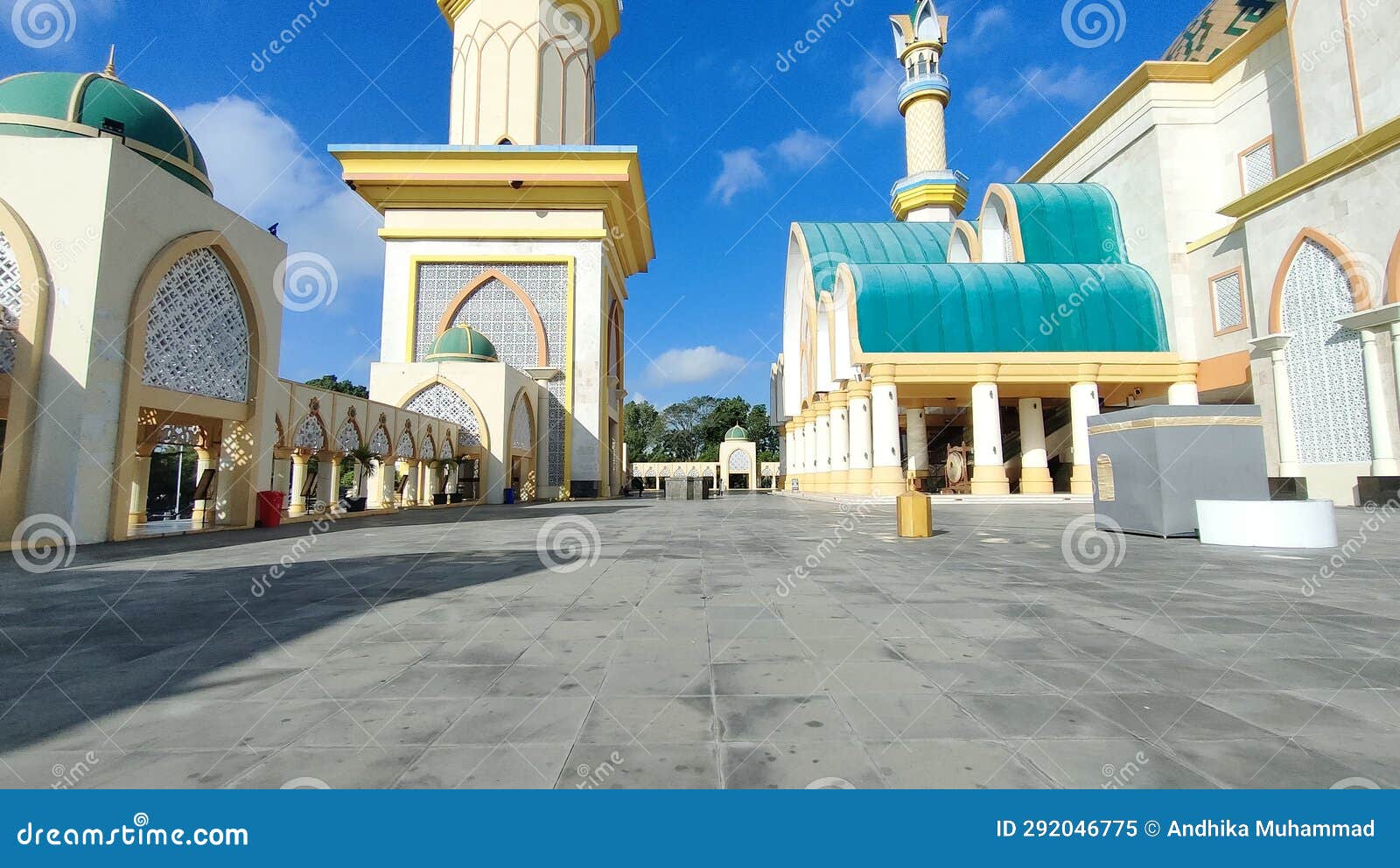 Islamic Center the Bigger the Strong Building Stock Image - Image of ...
