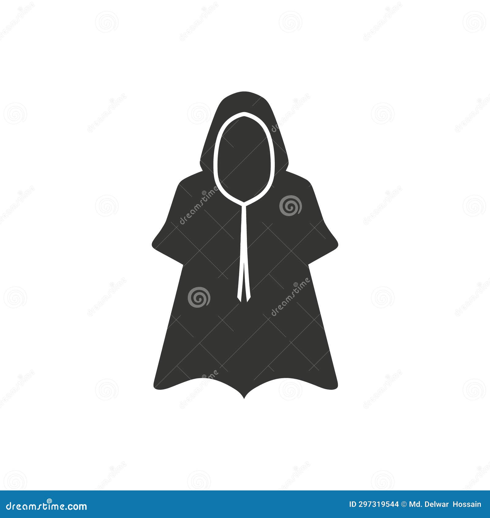 Islamic Clothing icon stock vector. Illustration of fashion - 297319544