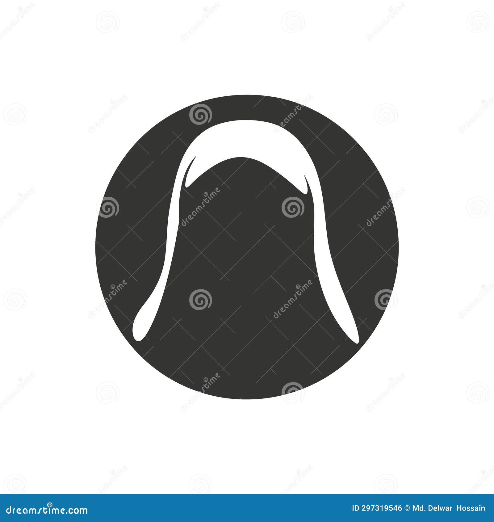 Islamic Clothing icon stock vector. Illustration of culture - 297319546