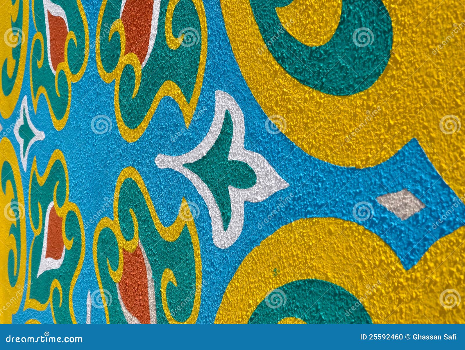 Islamic Colors in Perspective Stock Illustration - Illustration of ...