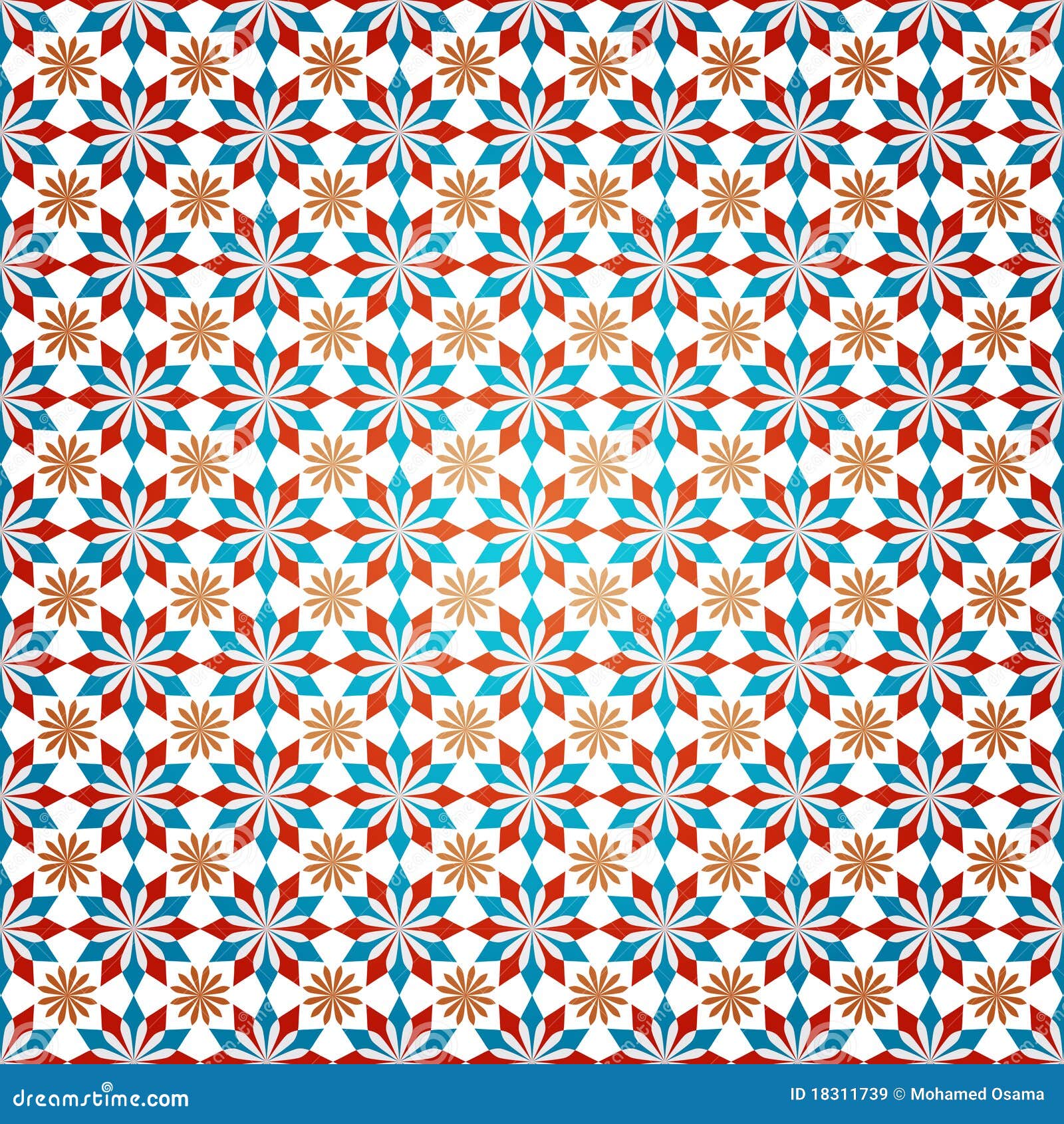 Islamic Decoration Pattern stock vector. Illustration of abstract ...