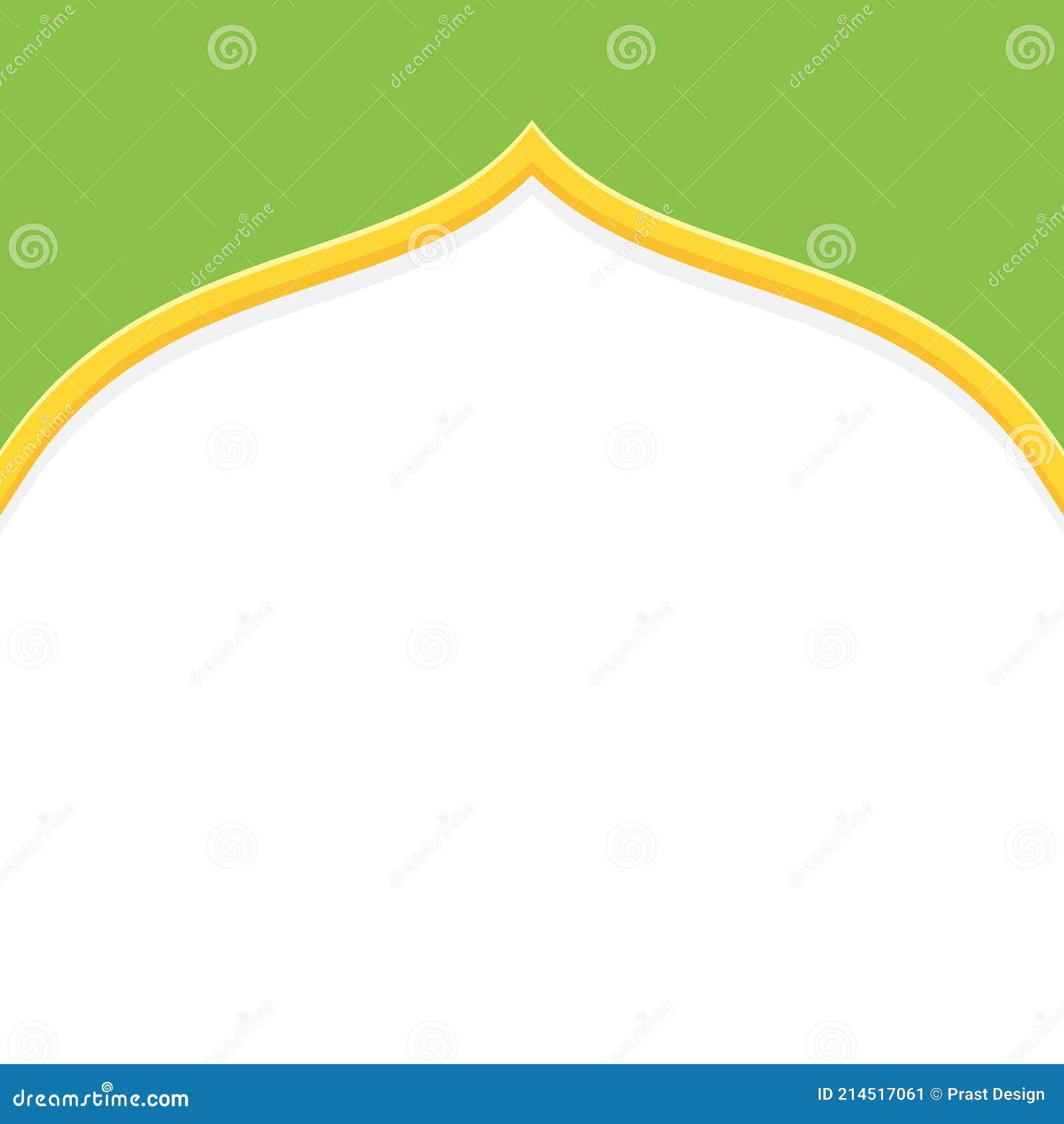 Islamic Decoration Vector Design Mosque Dome Shape Stock Vector ...