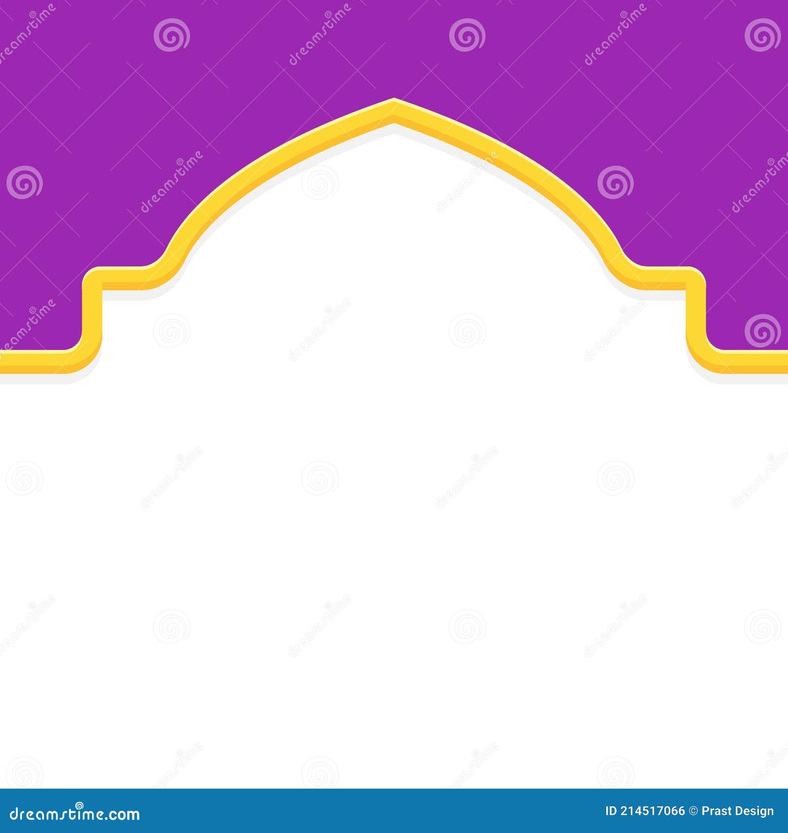 Islamic Decoration Vector Design Mosque Dome Shape Stock Vector ...