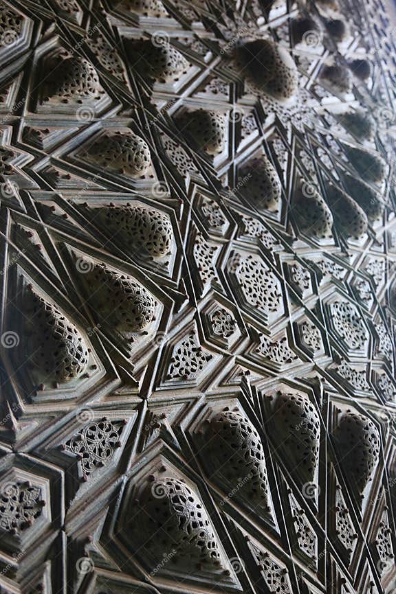 Islamic Details, Inscriptions and Decorations Stock Image - Image of ...