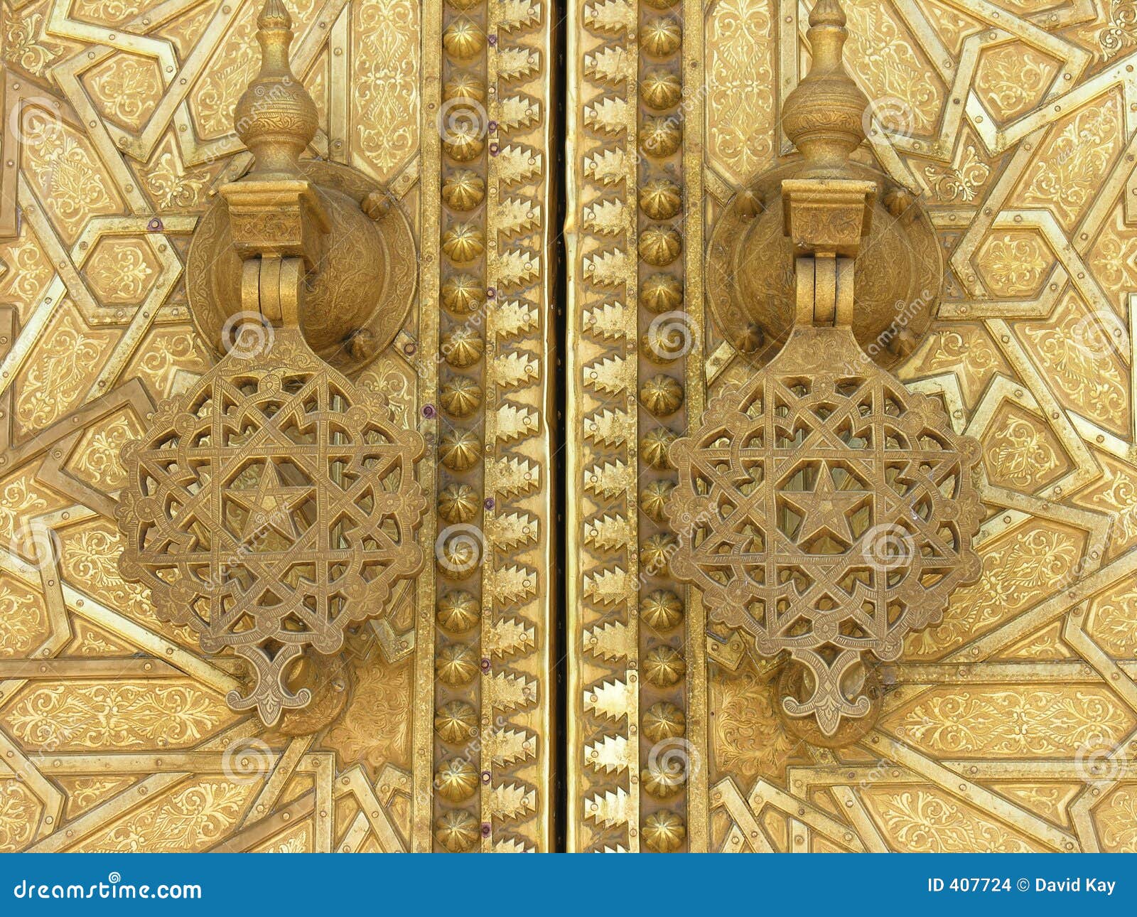 Islamic doors stock photo. Image of power, star, religion - 407724