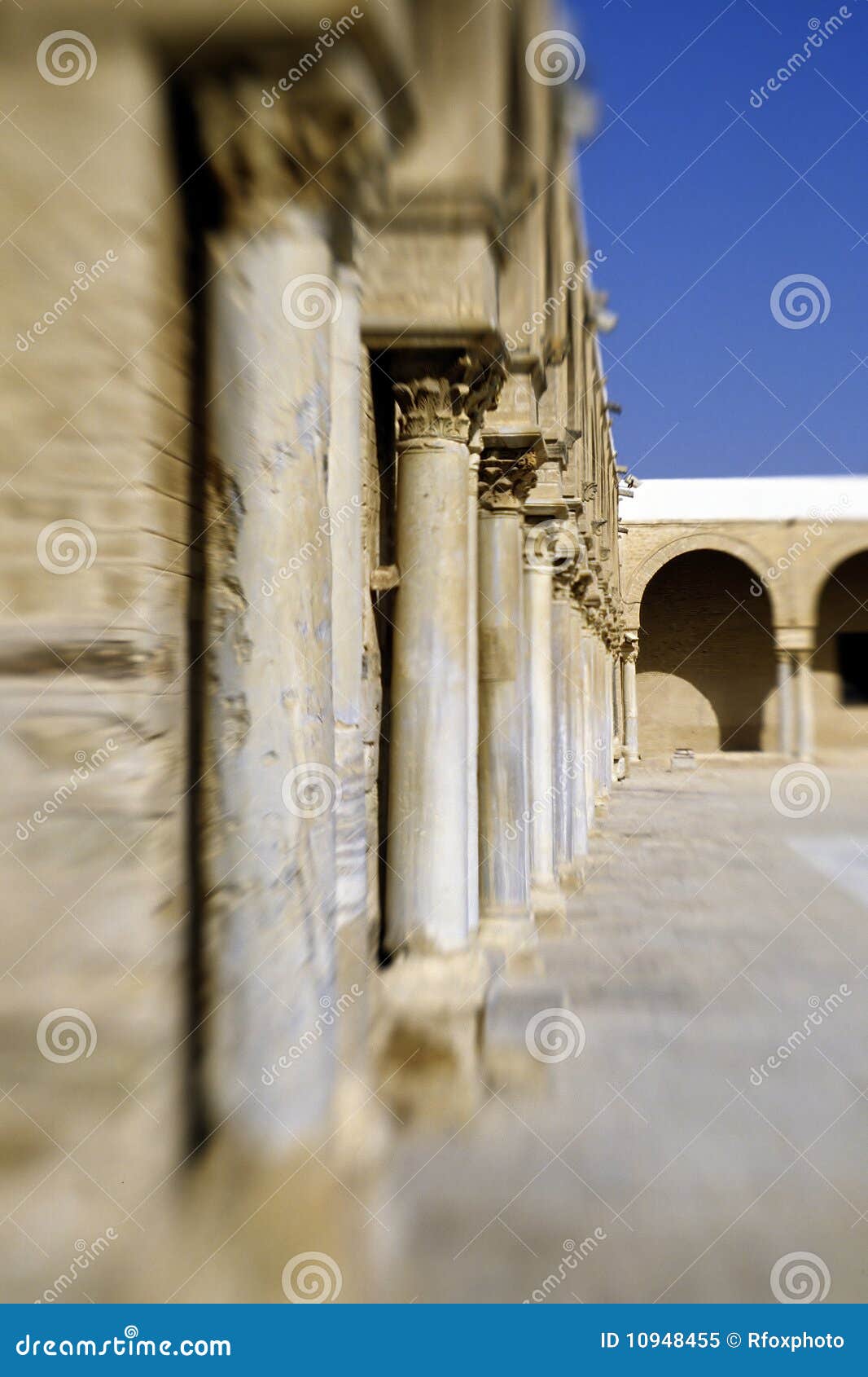 Islamic fort- Tunisia stock image. Image of medina, detail - 10948455