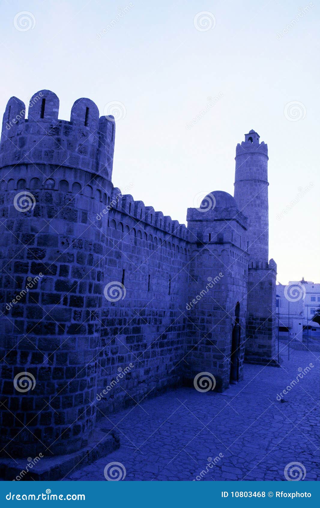 Islamic fortress- Tunisia stock photo. Image of cportal - 10803468