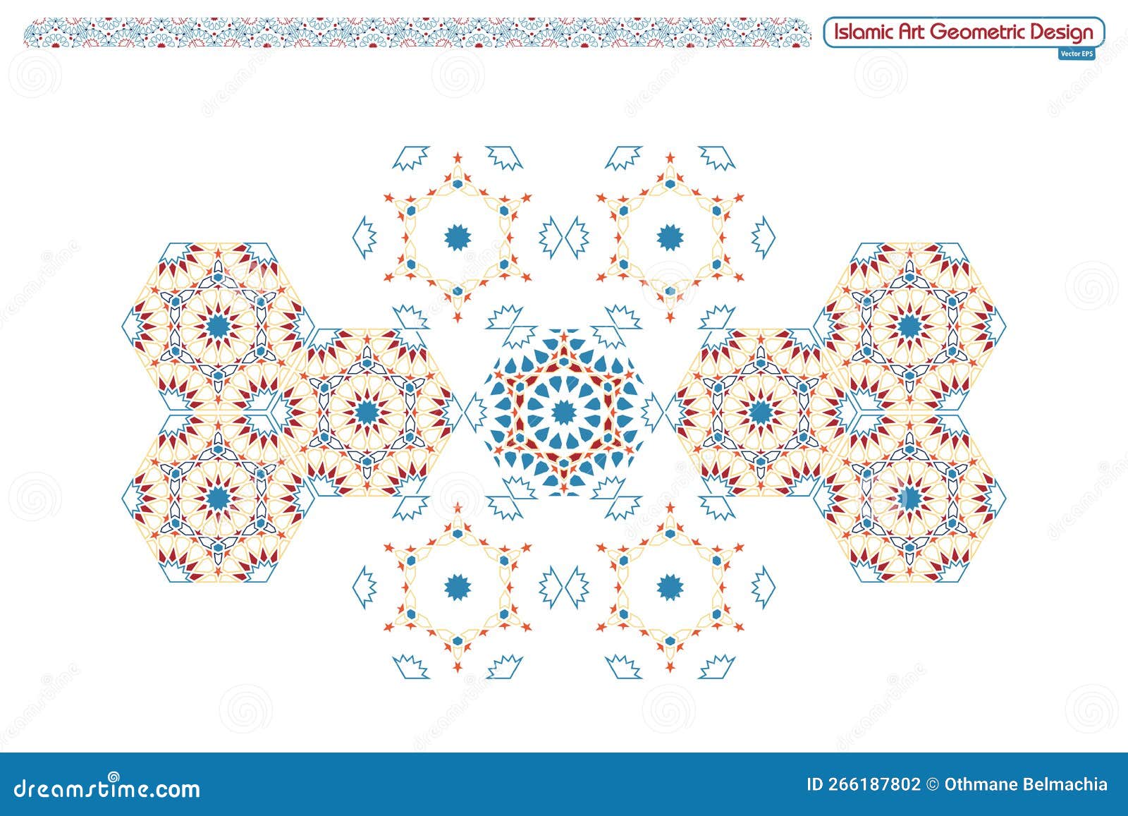 Islamic Art Geometric Design Graphics Vectors Stock Vector ...