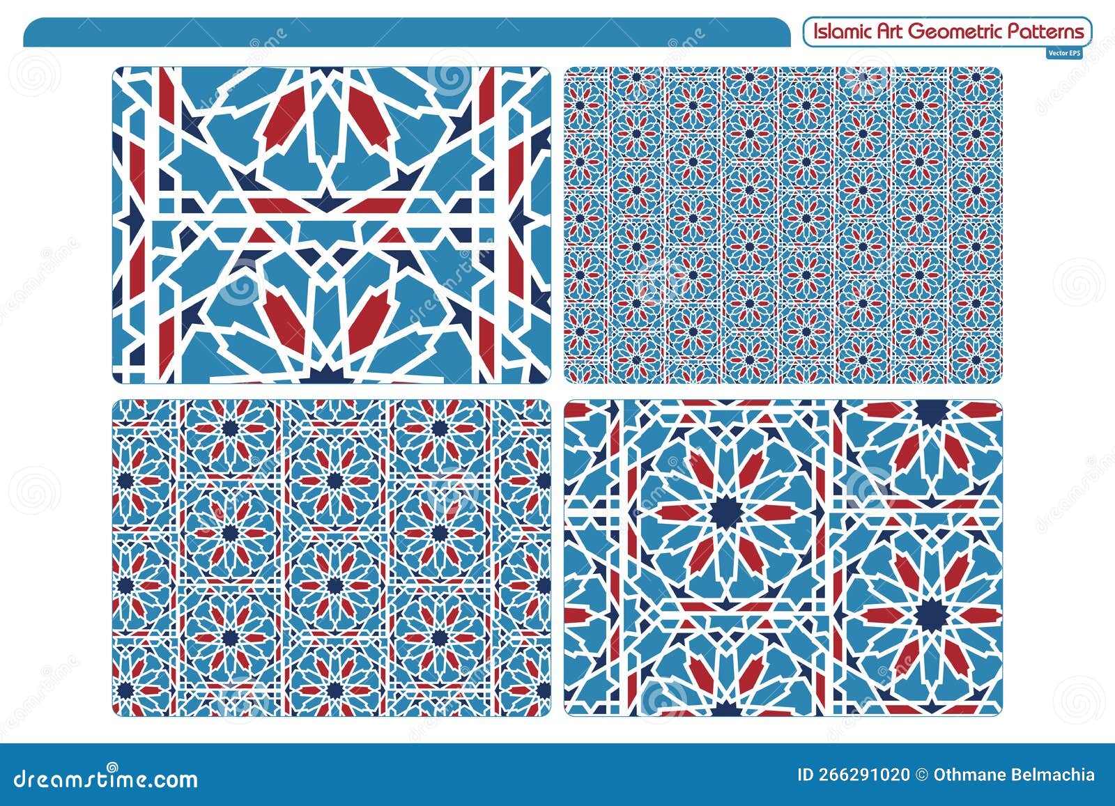 Islamic Art Geometric Design Graphics Vectors Stock Vector ...