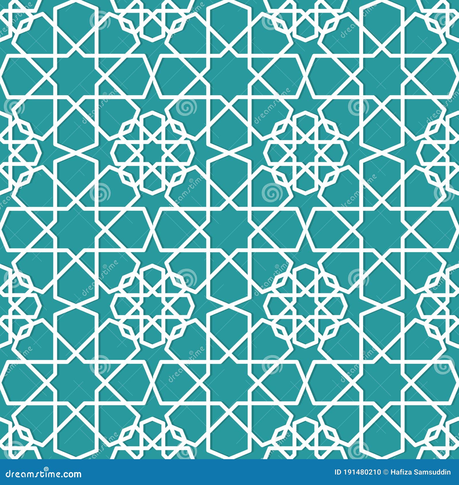 Islamic Geometric Pattern Design. Vector Illustration Decorative Design ...