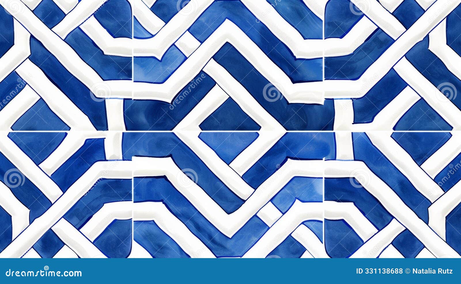An Islamic Geometric Pattern Inspired by Kufic Script, Featuring ...
