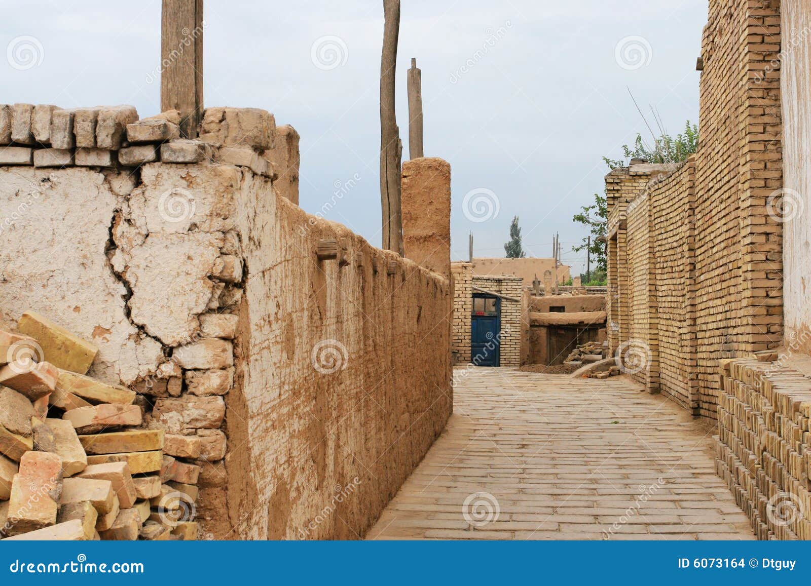 Islamic house stock photo. Image of bricky, wood, dwelling - 6073164
