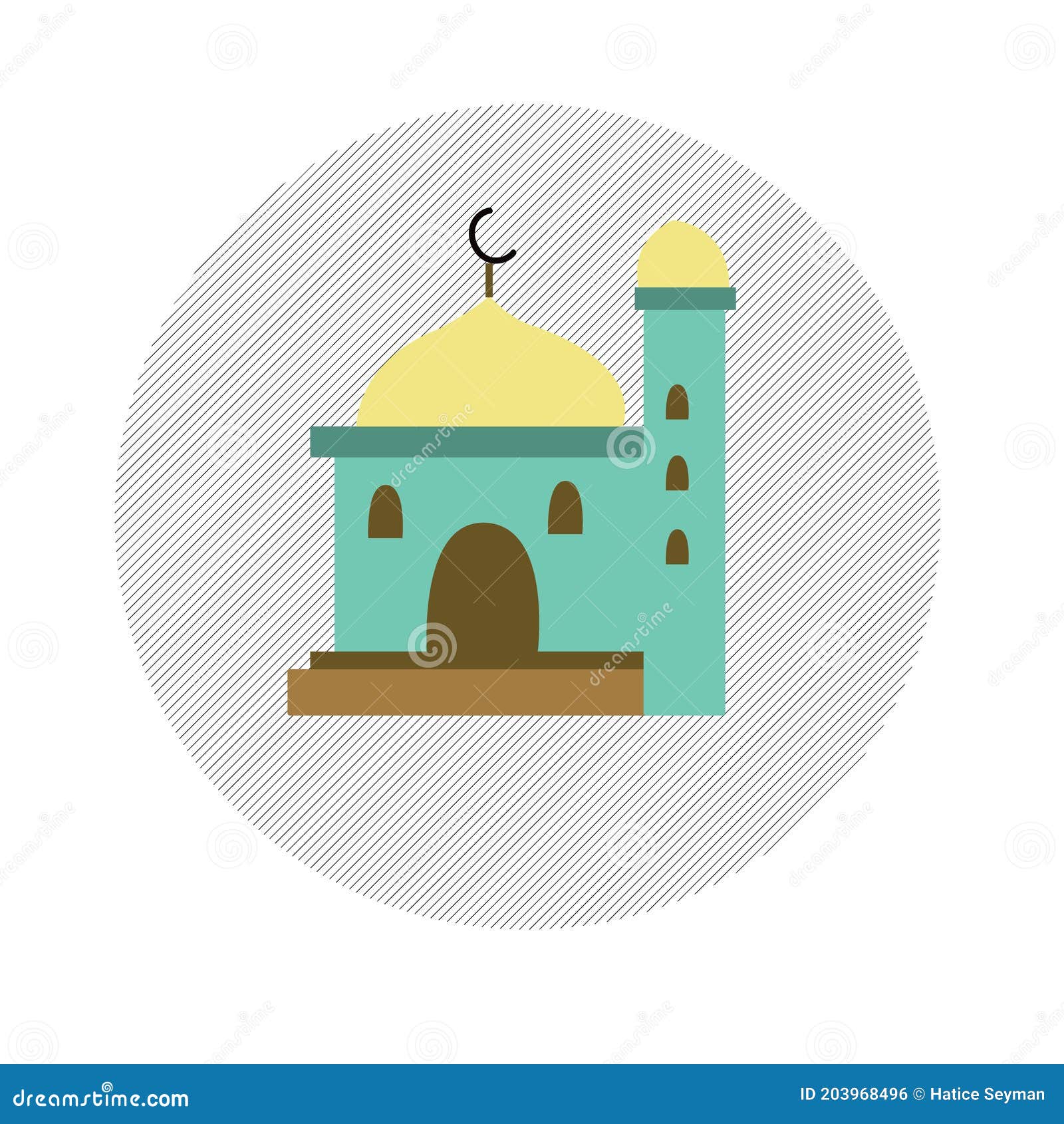 Islamic Icon Pack for Infographic and Apps Stock Illustration ...