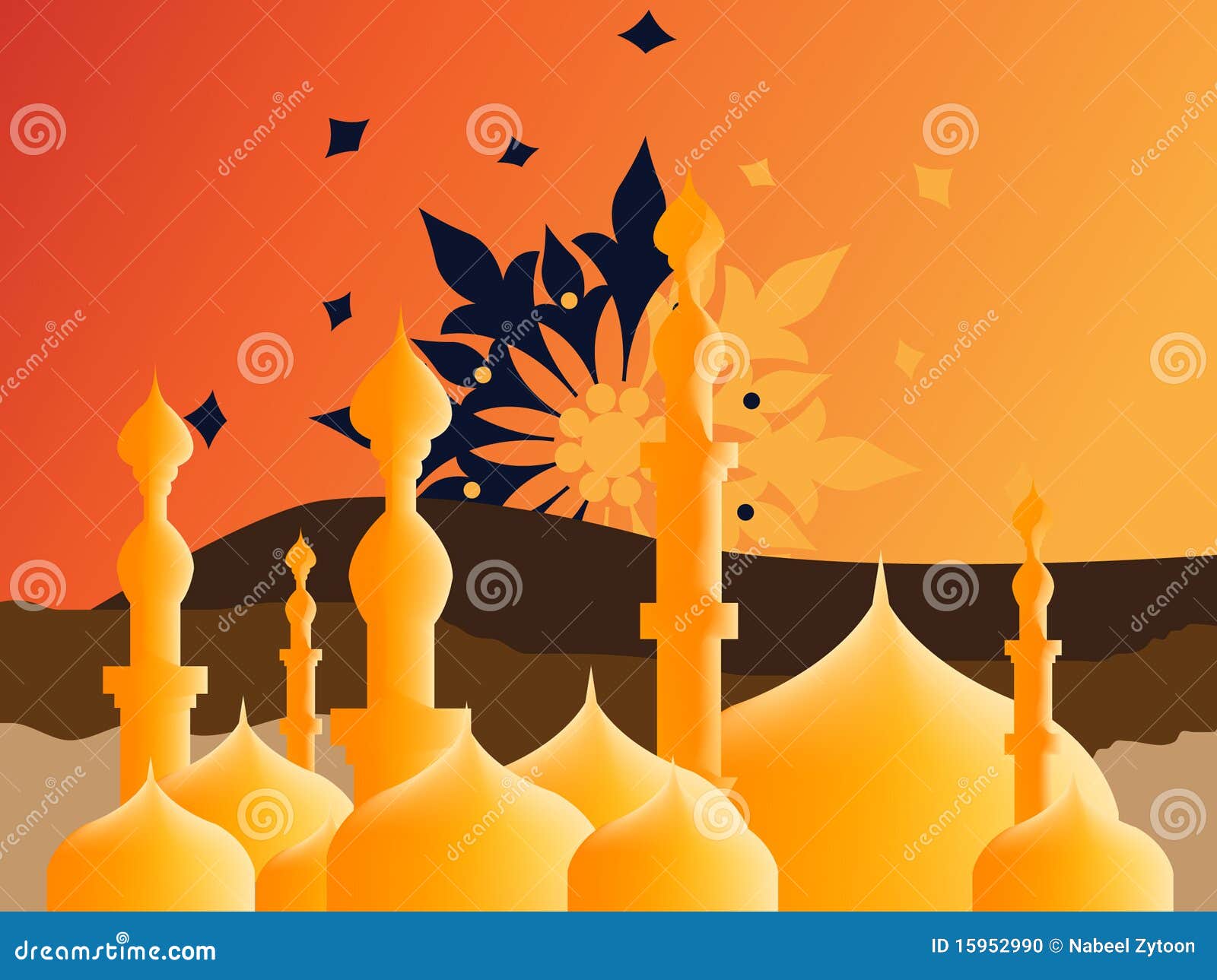 Islamic Illustration Picture. Image: 15952990