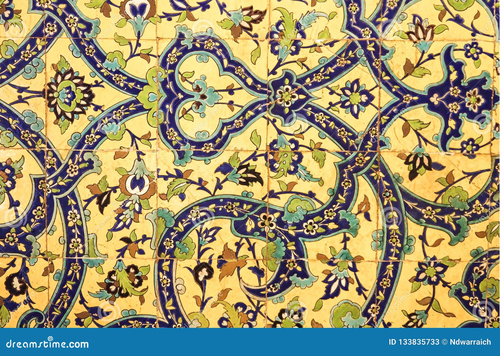 An Islamic Interior Artwork Stock Image - Image of geometric ...