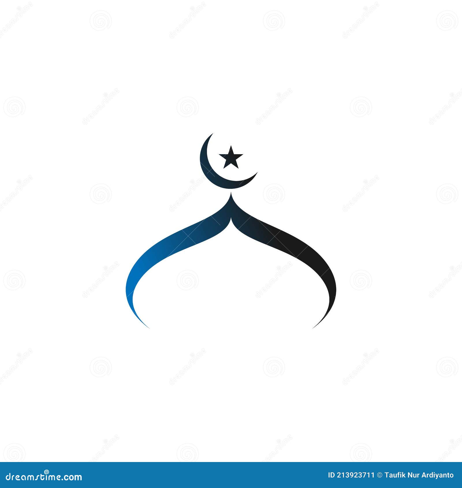 Logo MOSQUE Simple, Logo For Stemple Or Masjid, Logo Ilustration, Logo ...
