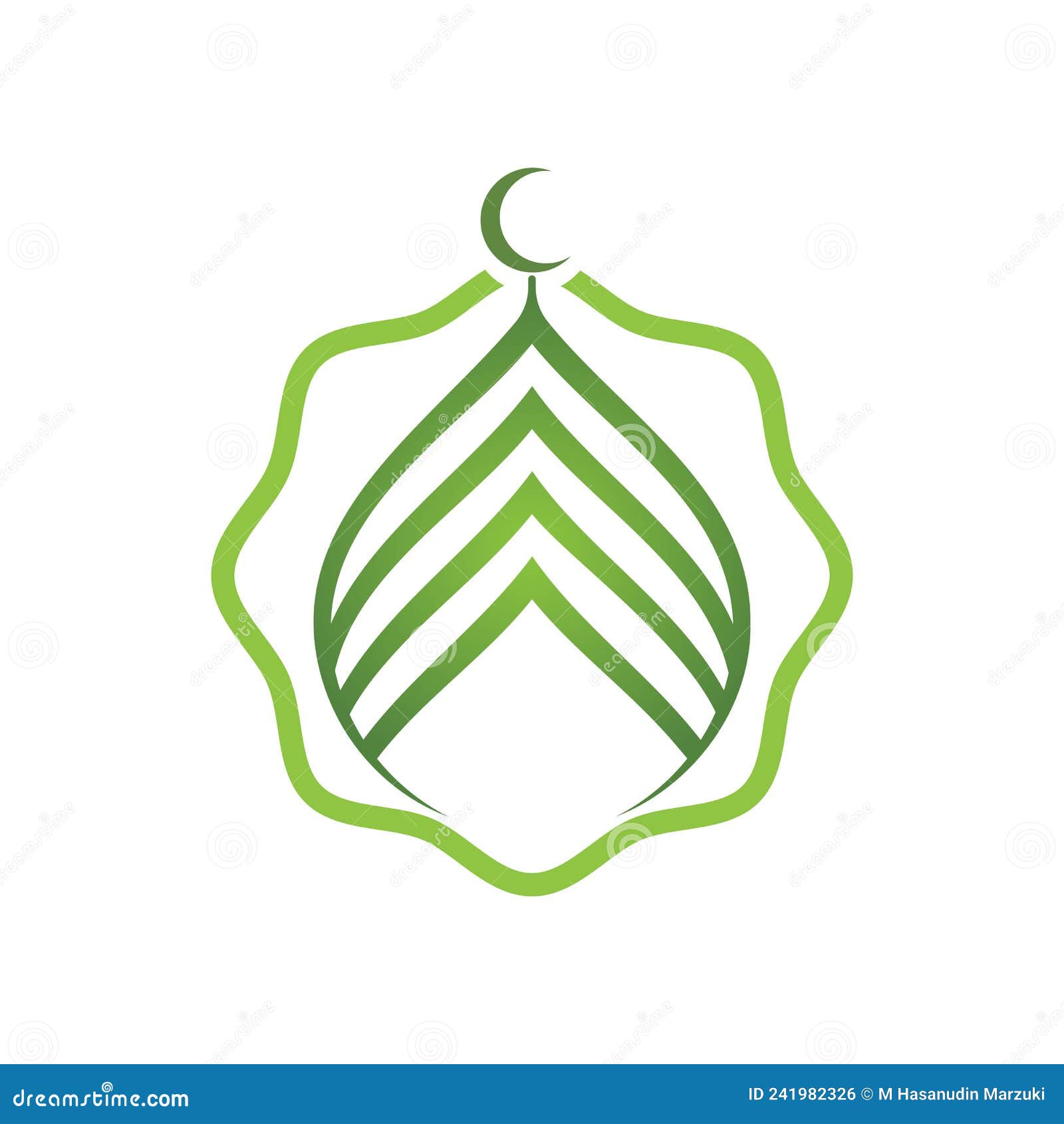 Logo MOSQUE Simple, Logo For Stemple Or Masjid, Logo Ilustration, Logo ...