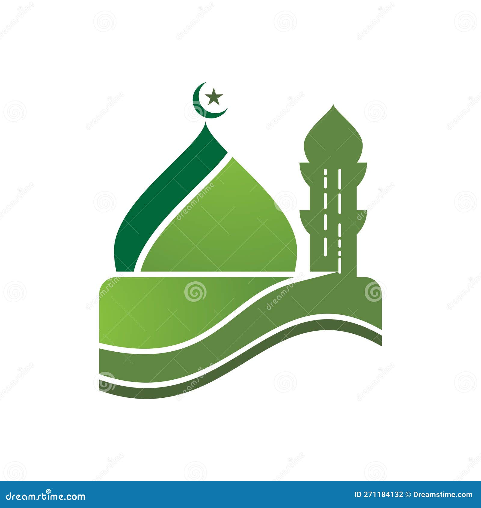 Islamic logo, Mosque stock illustration. Illustration of religion ...
