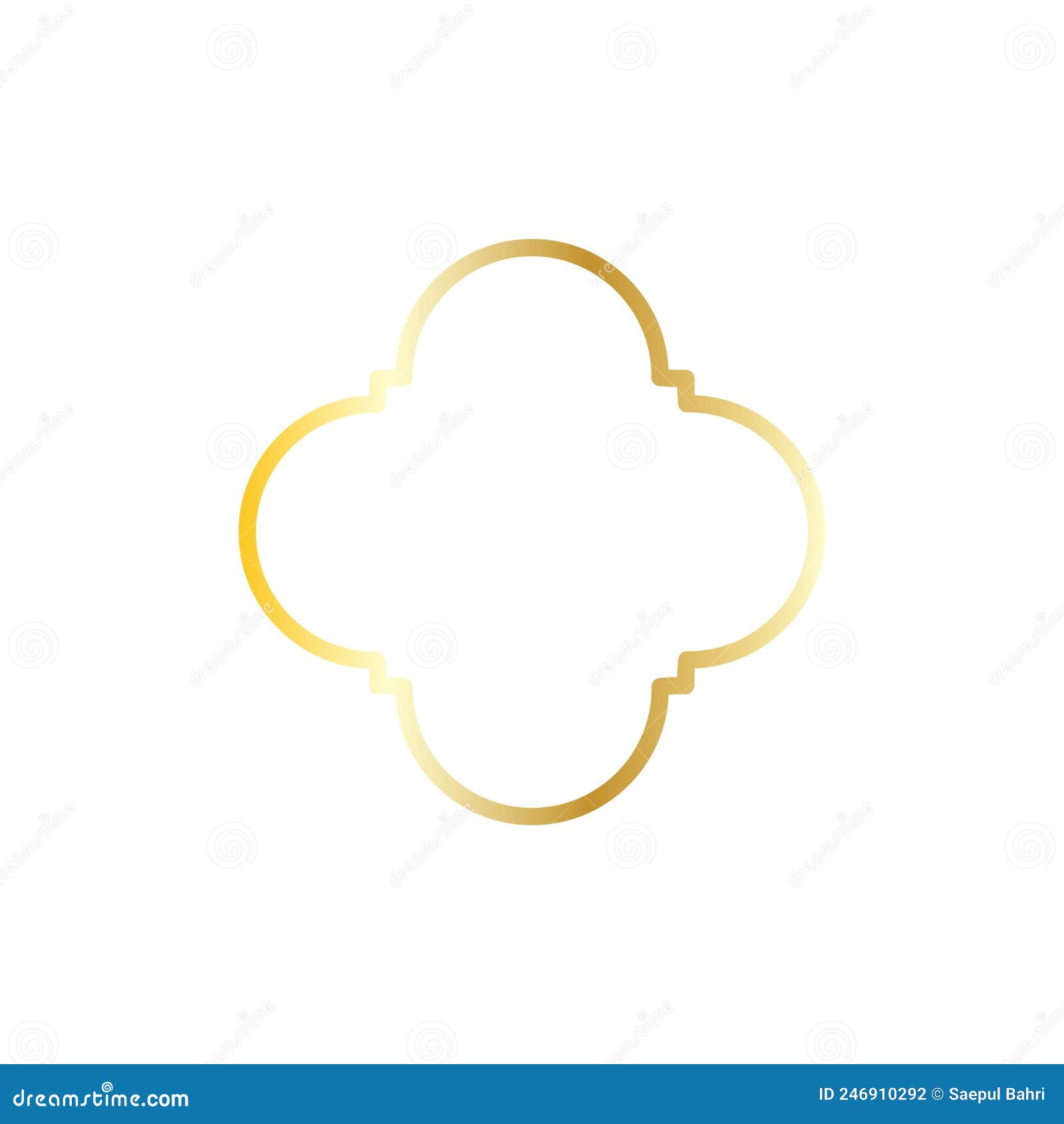 Islamic Logo and Symbol. Mosque Frame Vector Illustration Stock Vector ...