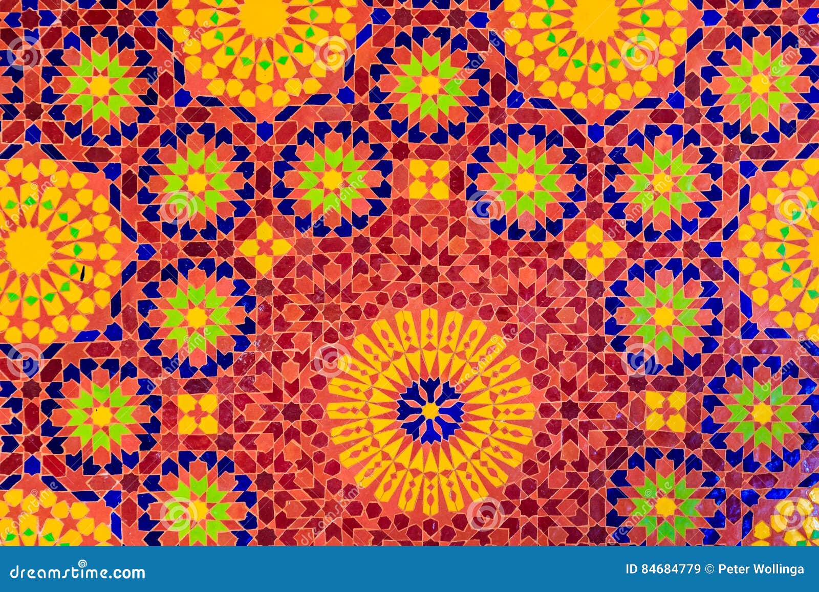 Moroccan Style Architecture Fountain, Located In The Medina Of ...