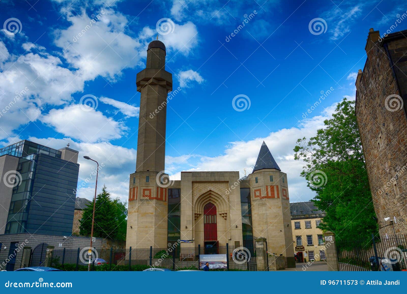 Mosque, Edinburgh, Scotland Editorial Stock Photo - Image of koran ...