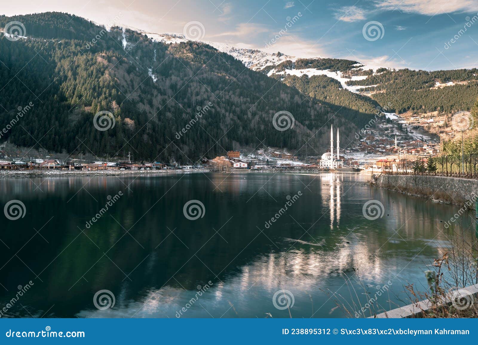 Islamic Mosque and Its Reflection Stock Photo - Image of reflection ...