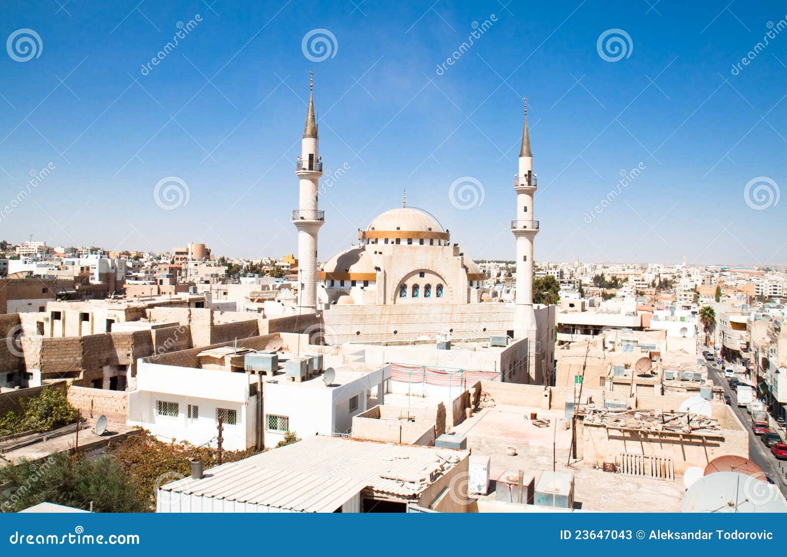 Islamic Mosque, Madaba, Jordan Stock Image - Image of koran, east: 23647043