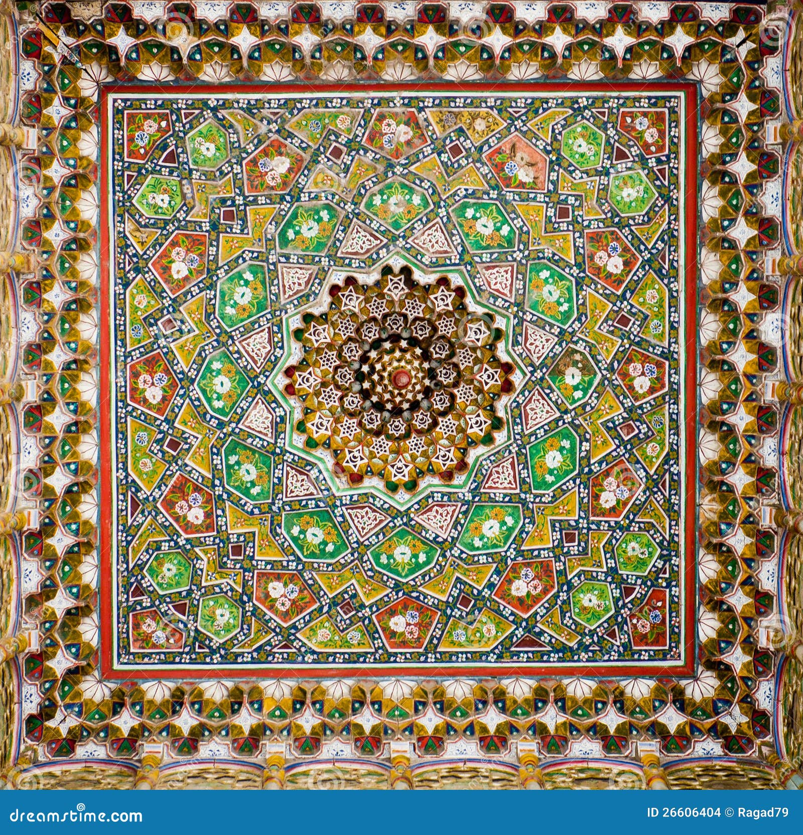 Islamic ornament stock photo. Image of arabic, design - 26606404