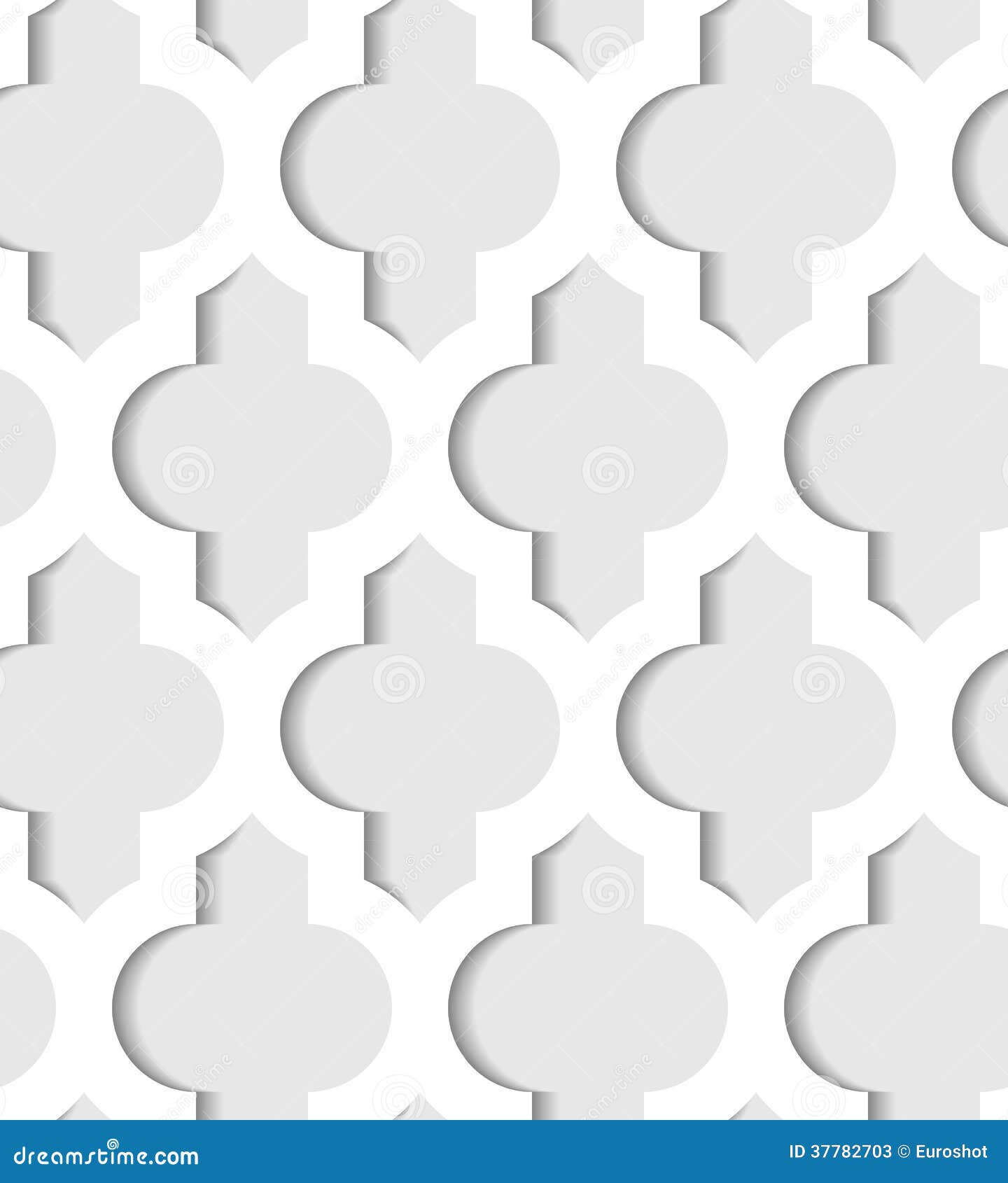 Islamic Paper Style Vector Seamless Pattern Stock Vector - Illustration ...