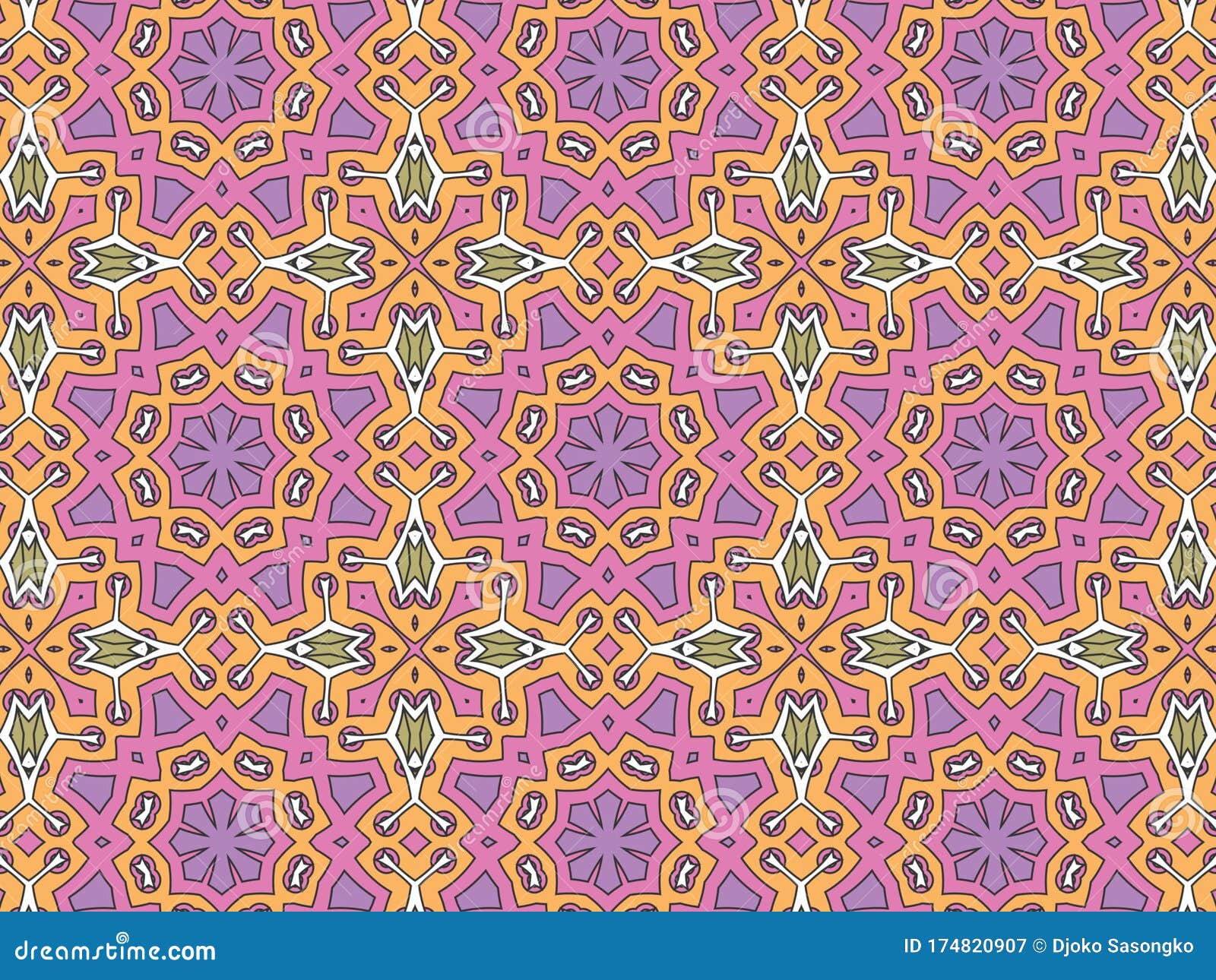 Islamic pattern stock image. Image of east, islamic - 174820907