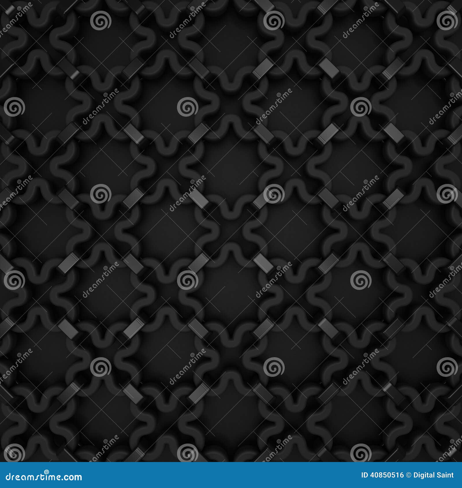 Islamic pattern | Black stock illustration. Illustration of black ...