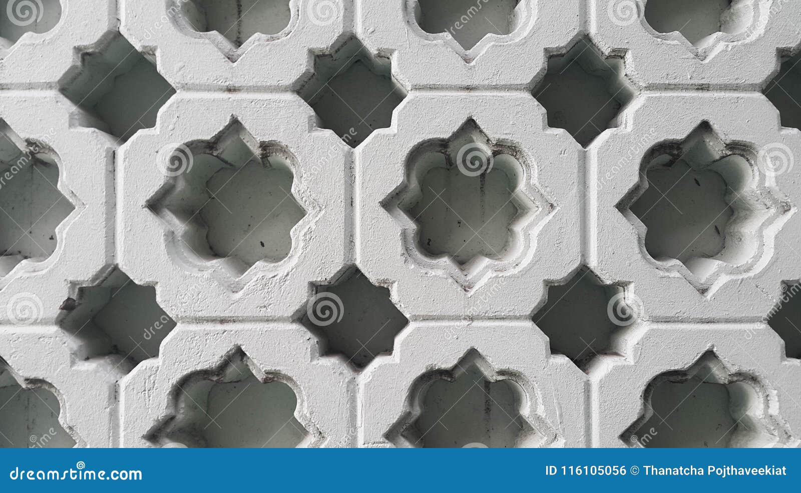 Islamic Pattern on Carved Blocks. Stock Photo - Image of material ...