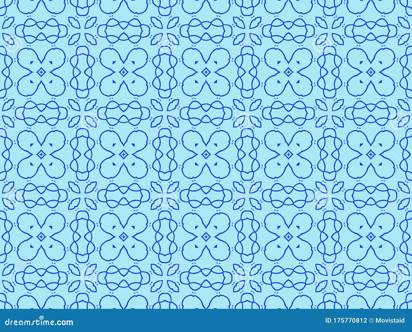 Islamic Pattern. Geometric Background Stock Illustration - Illustration ...