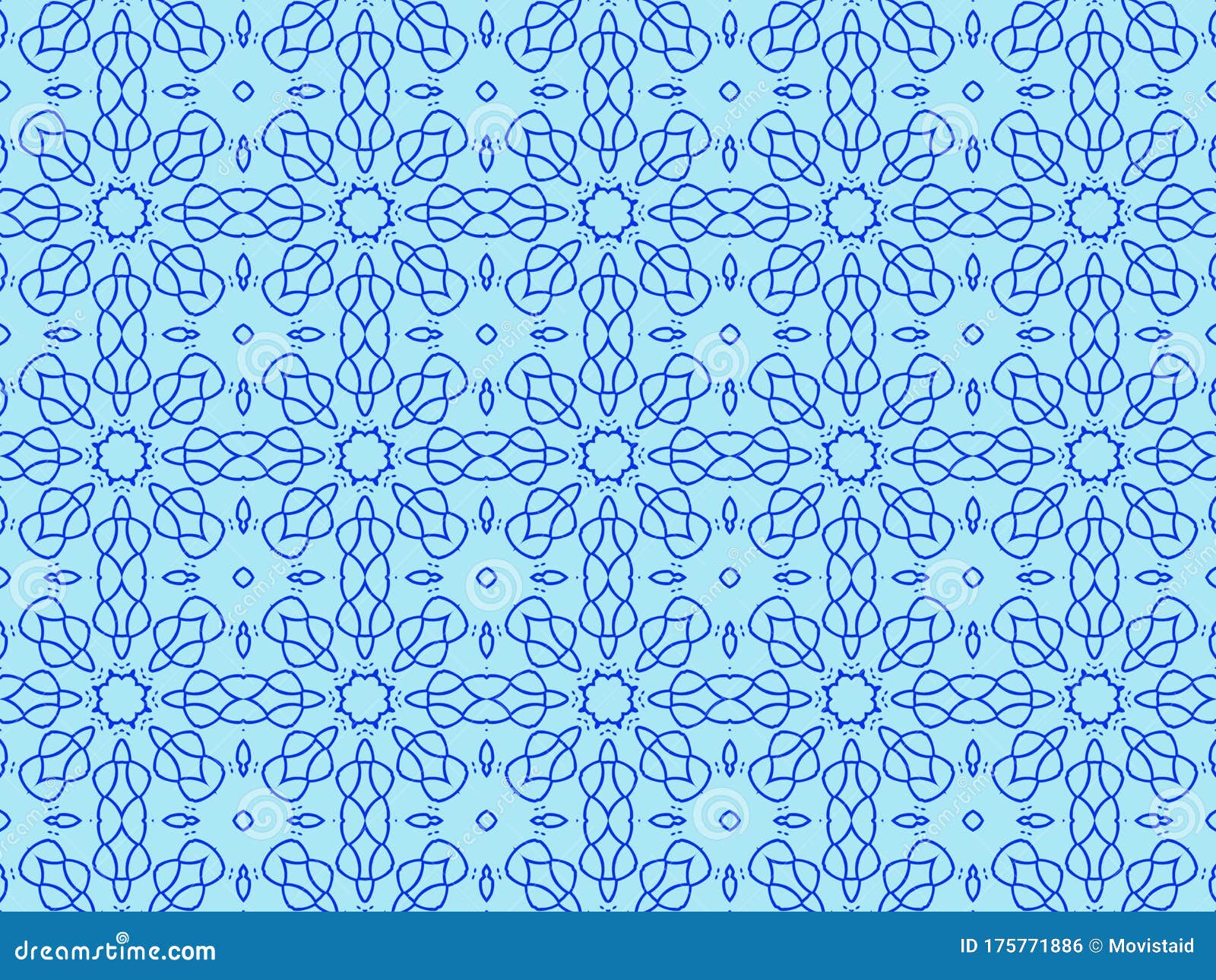 Islamic Pattern. Geometric Background Stock Illustration - Illustration ...