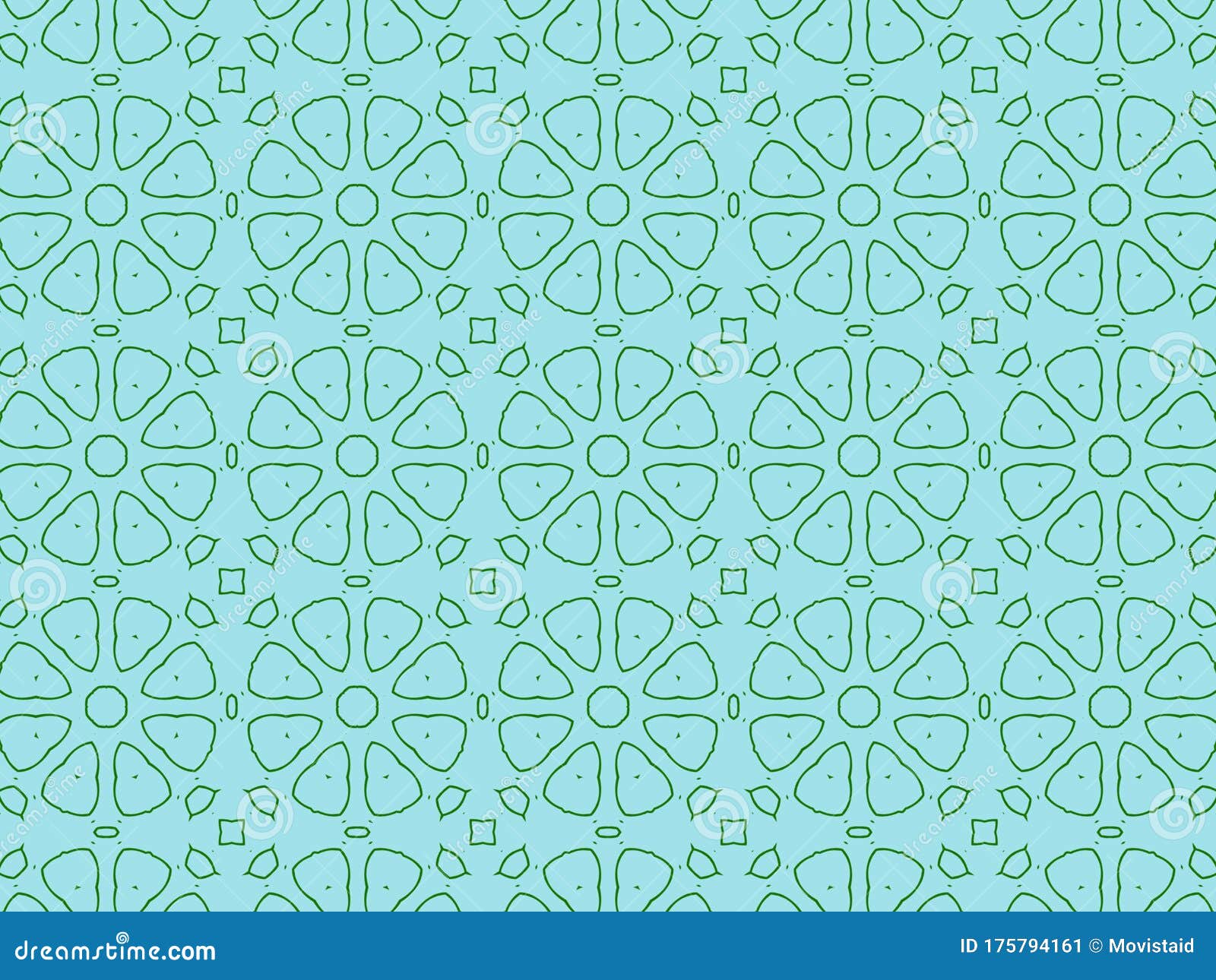 Islamic Pattern. Geometric Background Stock Illustration - Illustration ...